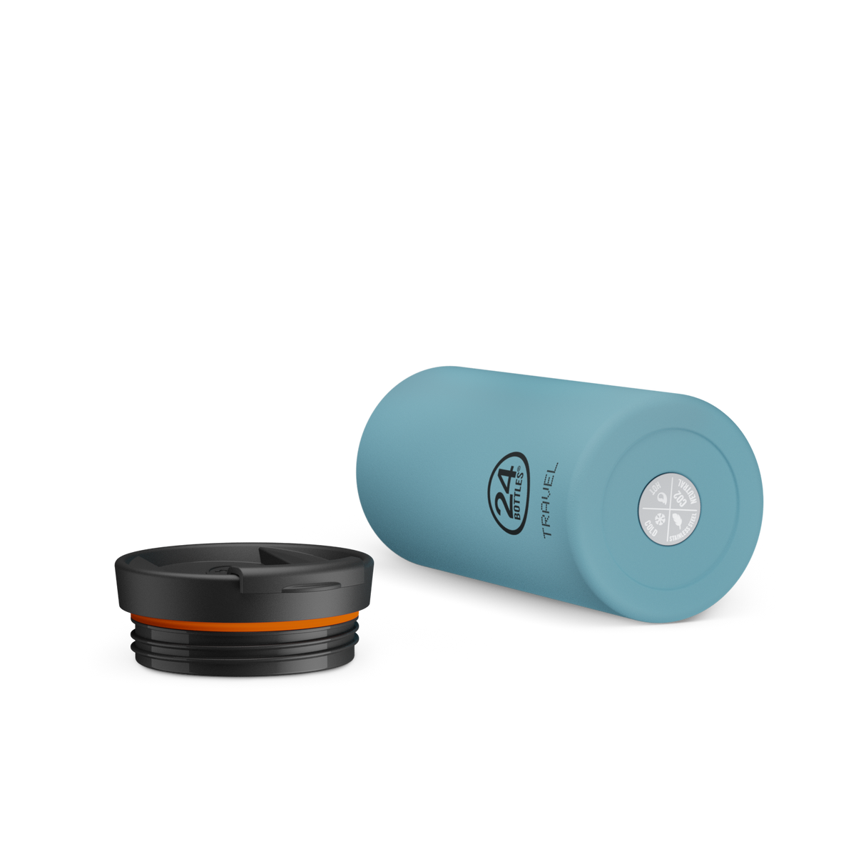 Powder Blue 600 ml | Travel Tumbler | 24Bottles®